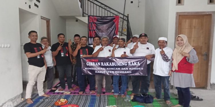 Relawan Bolone Mase Siap Menangkan Prabowo - Gibran di Rembang - Berita ...